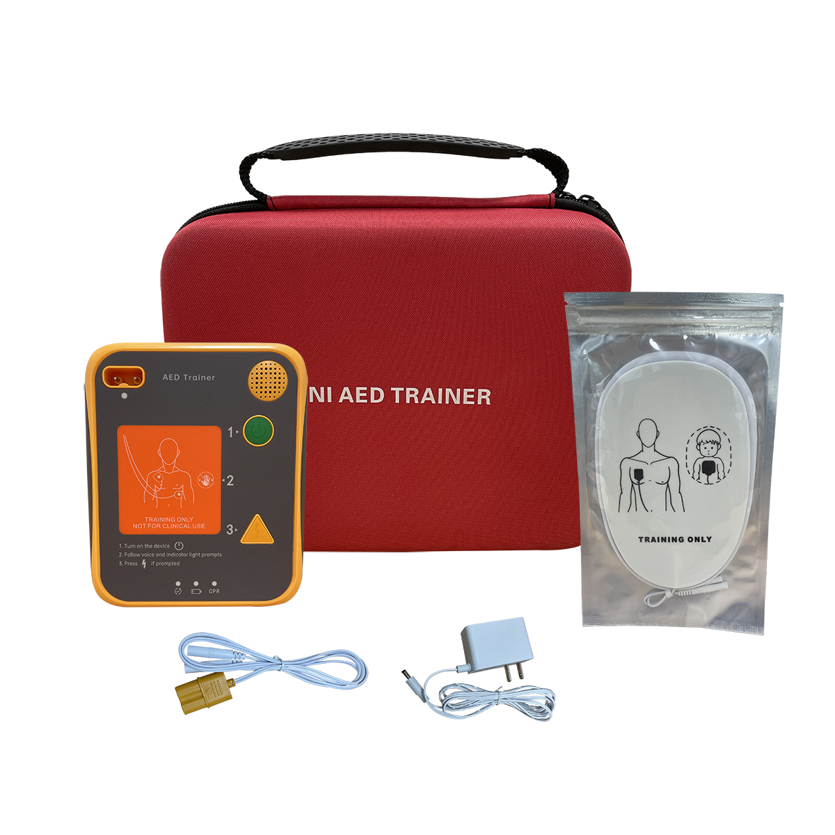 Mini AED Trainer - Portable CPR Training Simulator for First Aid ...